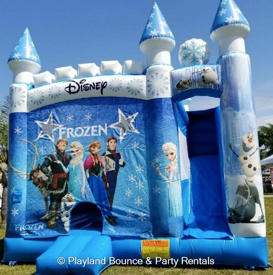 **Frozen Castle Combo - Specialize in Bounce Houses and Party Equipment ...